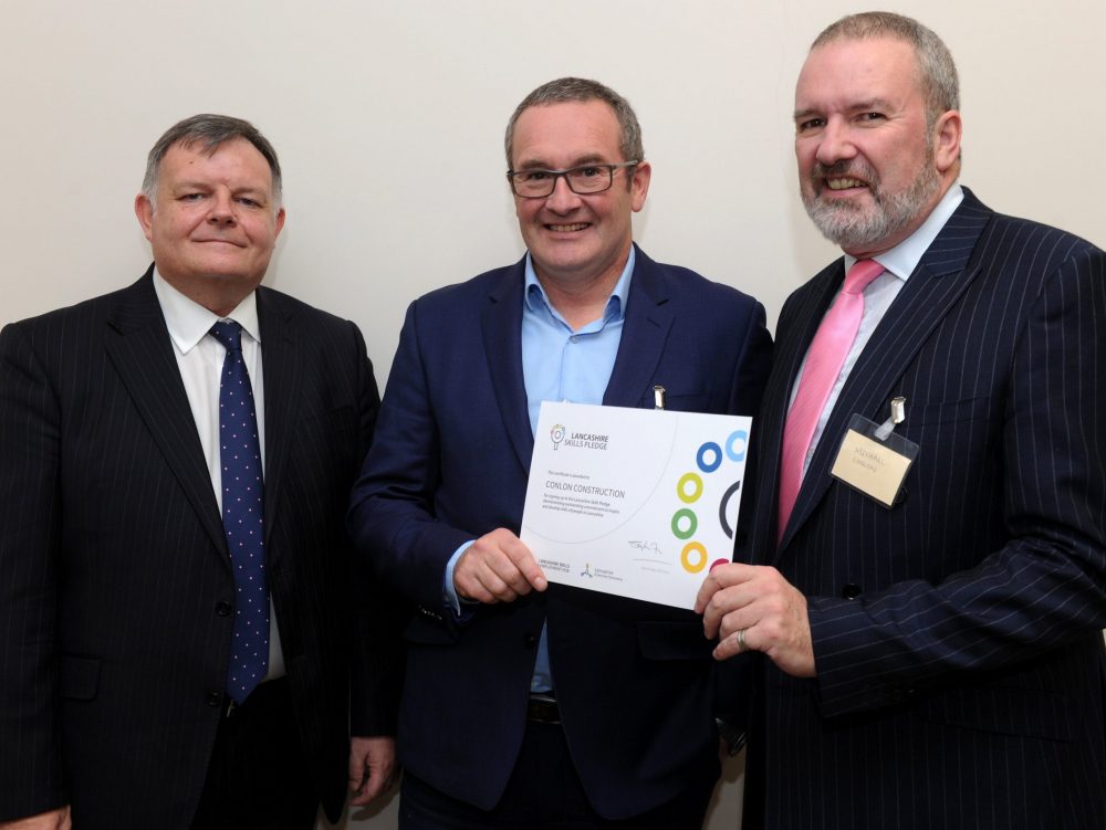 Lancashire Skills Pledge | Conlon Construction